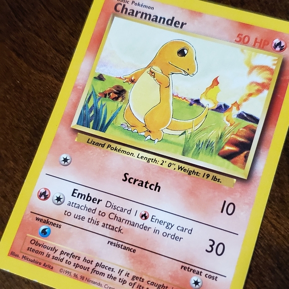 Original Charmander Card